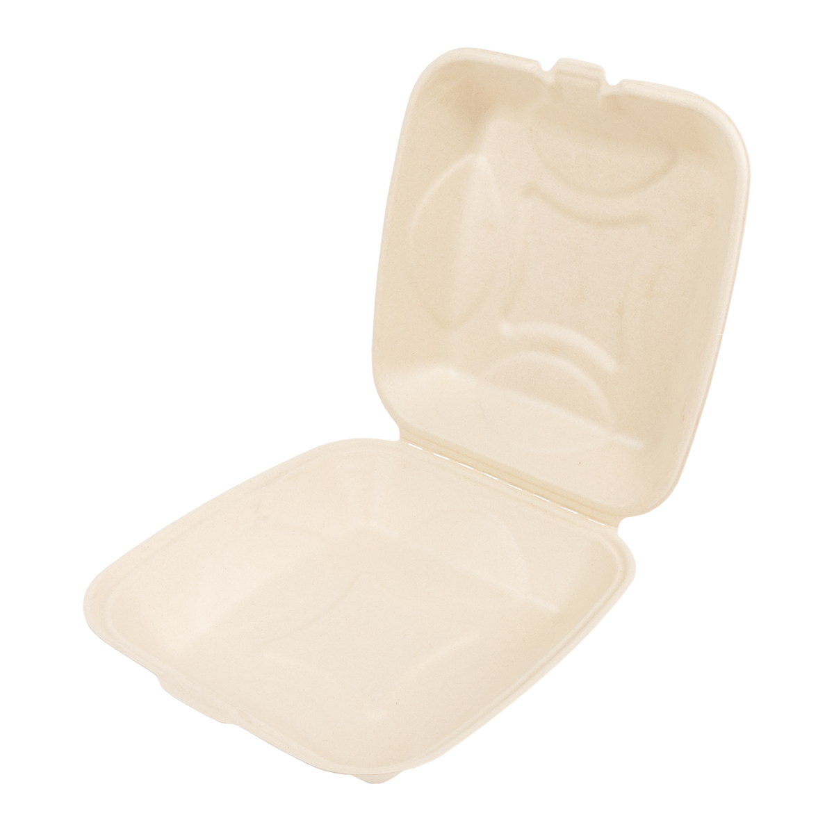 Molded Fiber NPFA Large Hinged Lid Containers 9" x 9" x 3.19", 2/100 ...