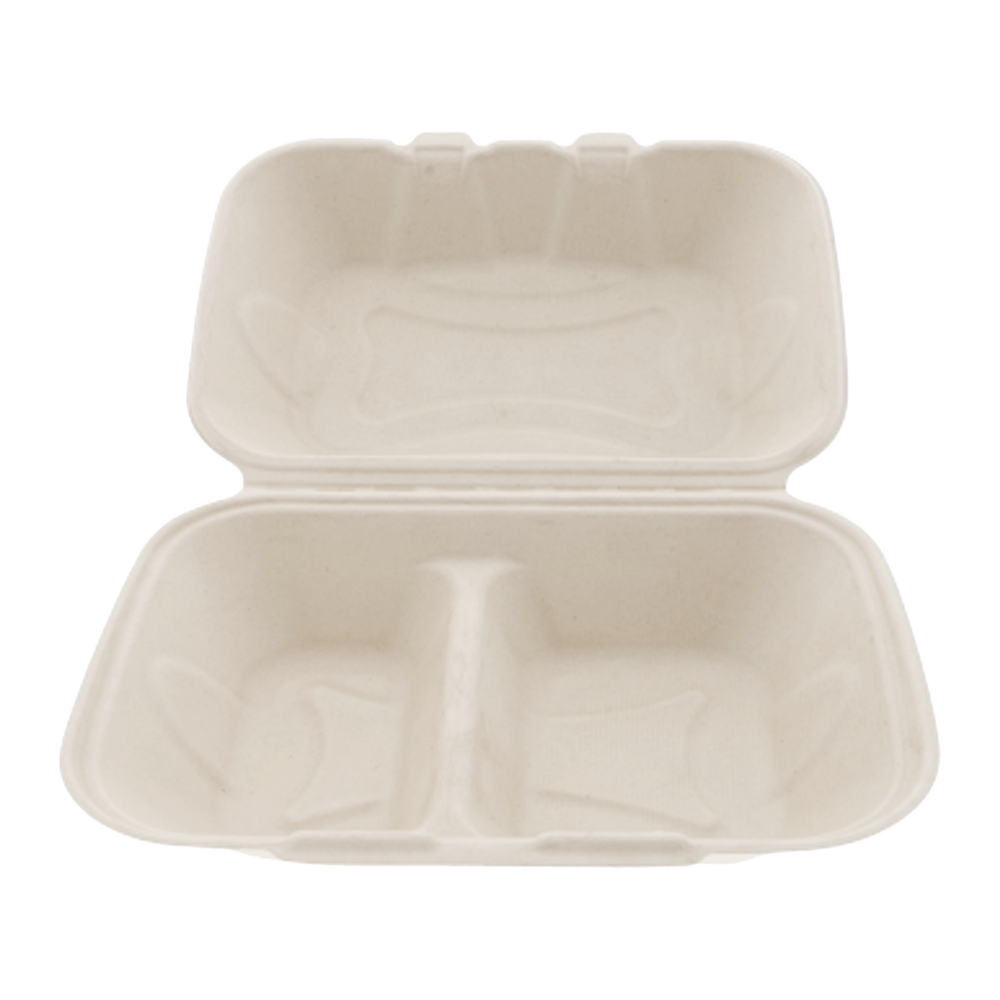 2-section Hinged Lid NPFA Containers 9" x 6", 2/125 – PrimeWare by ...