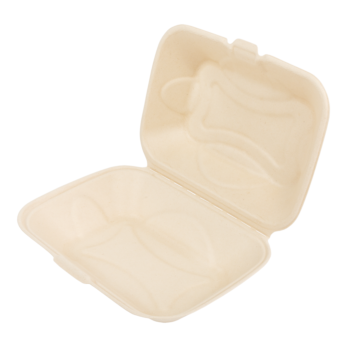 Molded Fiber NPFA Hoagie Hinged Lid Containers 9" x 6", 2/125 ...