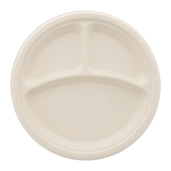 10" 3-Section Molded Fiber NPFA Round Plates, 4/125 – PrimeWare by ...